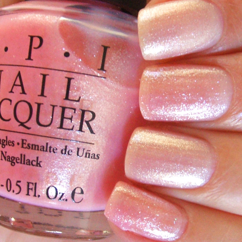 OPI - Princesses Rule! NLR44 (Pink Sparkly Nail Lacquer Polish ...